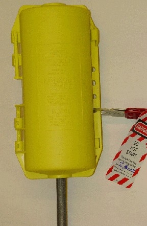 Loto Device On Control | TC Risk Management Services Safety, Training ...